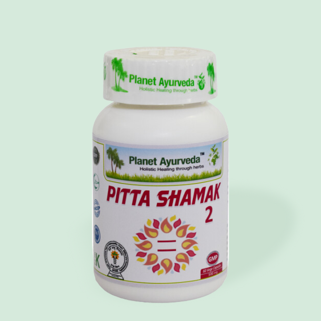 Pitta Shamak 2 -kapselit | PlanetAyurveda Suomi